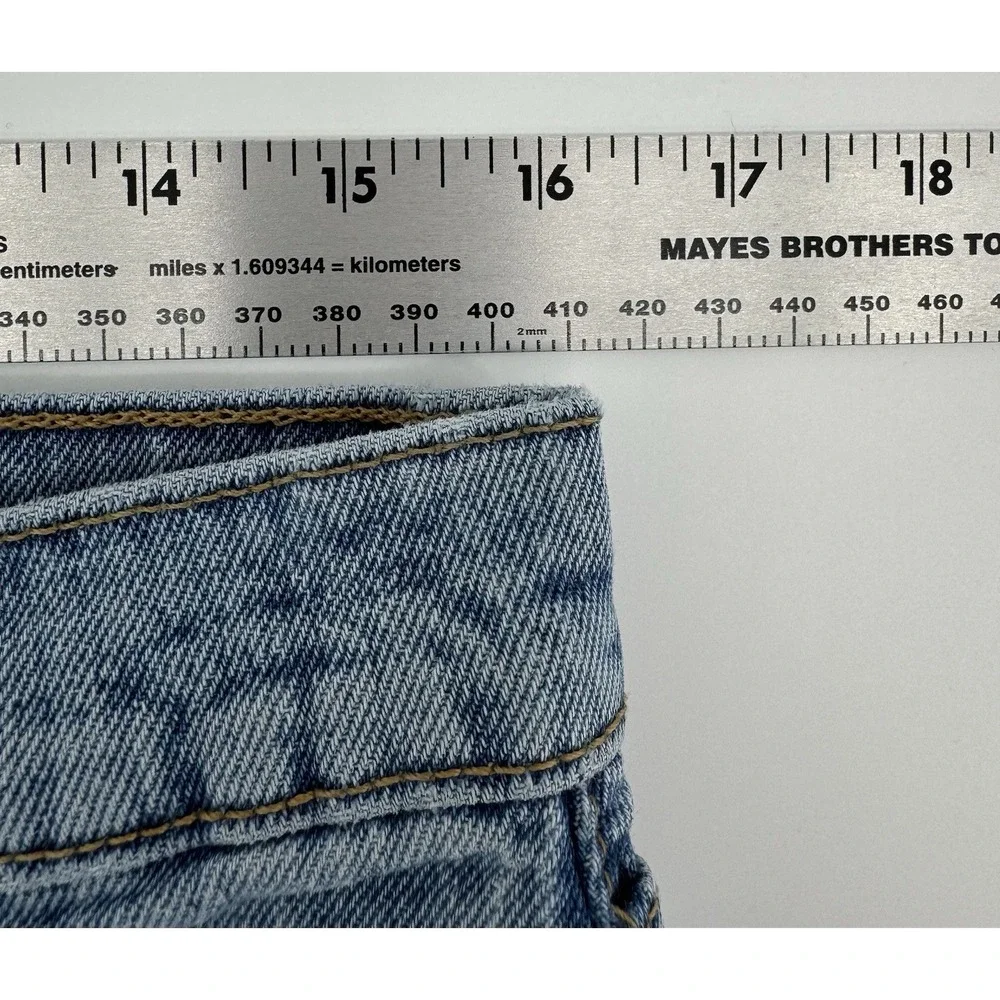 Levi's | Shorts | Levis 52 Womens High Rise Cut Off Blue Denim Shorts ...